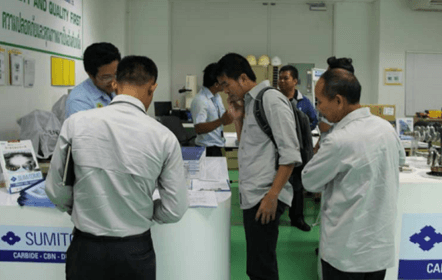 จัดฝึกอบรมในหลักสูตร “Fundamentals of the Cutting Tool Technique” เมื่อวันพุธที่ 7 พฤษาคม 2557 ...