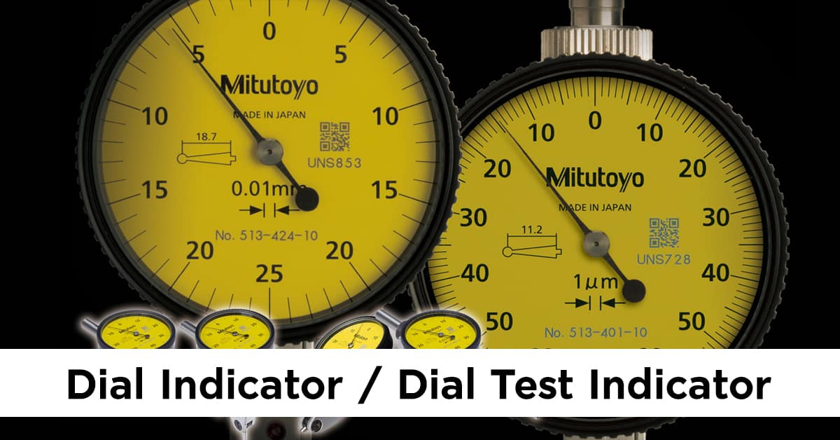 ความหมายของสัญลักษณ์ใน Dial Indicator / Dial Test Indicator - Sumipol