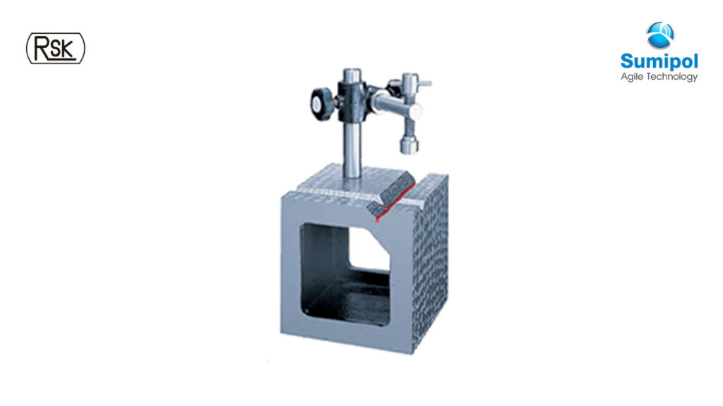 Box V Block With Clamp - วีบล็อคพร้อมแคลมป์ - Sumipol