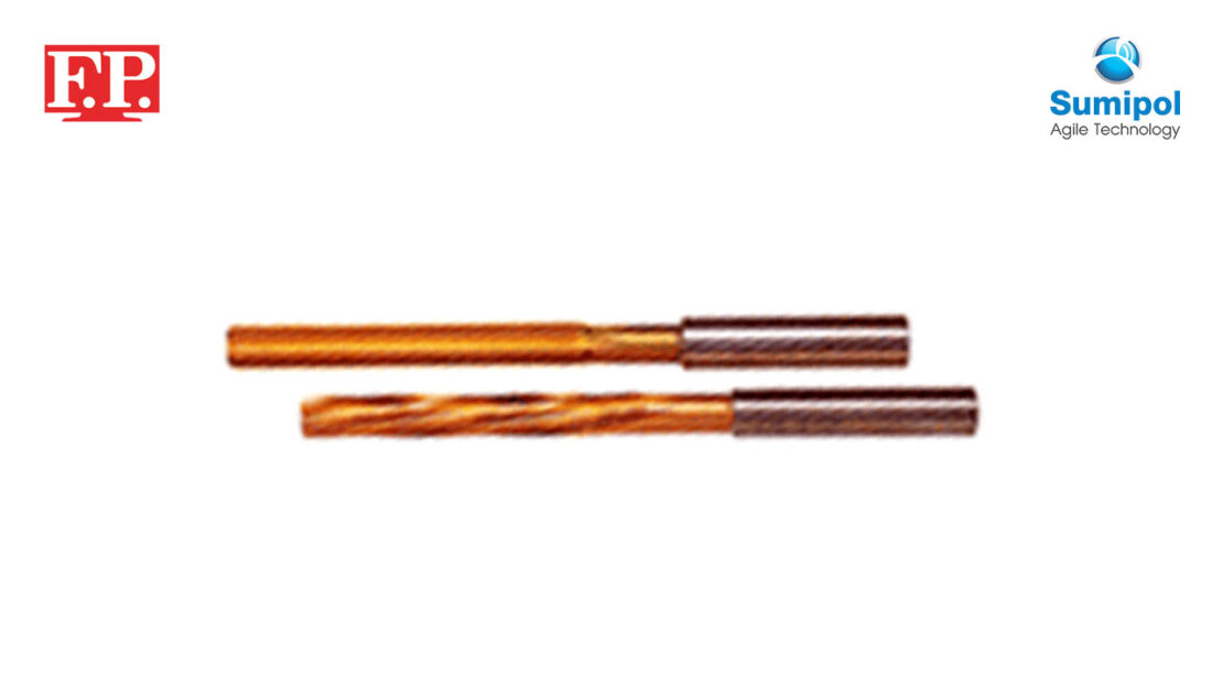 Gold Reamer ดอกรีมเมอร์ทองคำใบมีดตรง - Sumipol