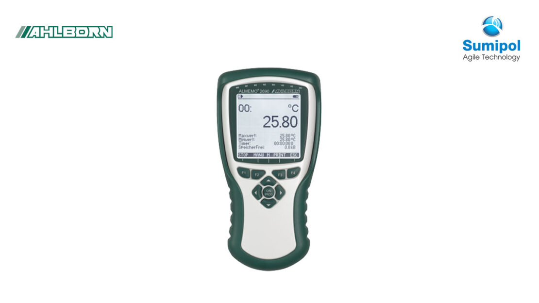 Precision measuring instrument and data logger ALMEMO® 2690-8A ...