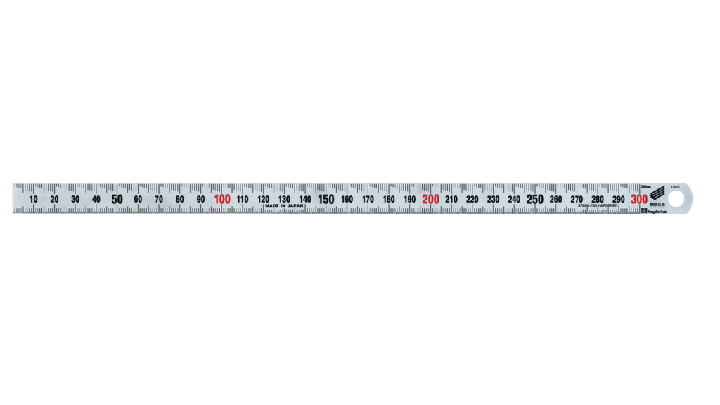 STAINLESS STEEL RULER KAIDAN NARROW TYPE - Sumipol