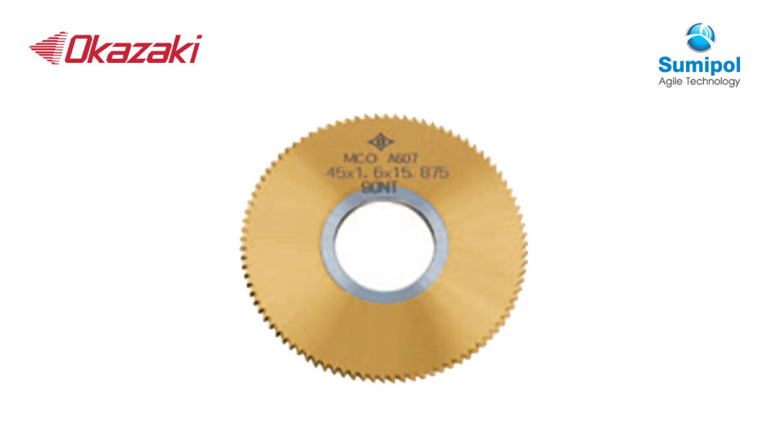 TSFM - Slotting Milling Machine 45 Diam., TiN Coating - Sumipol