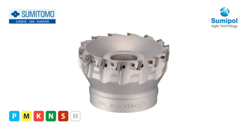 WEX SHOULDER MILLING CUTTERS - Sumipol