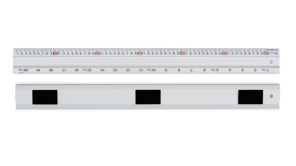 ALUMINUM SAFETY CUTTING RULER KAIDAN - Sumipol