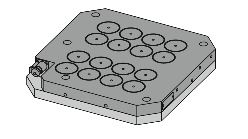 ATTACHMENT PLATE FOR 2-FACE ANGLE PLATES (WITH MAGNETIC CHUCKS) - Sumipol