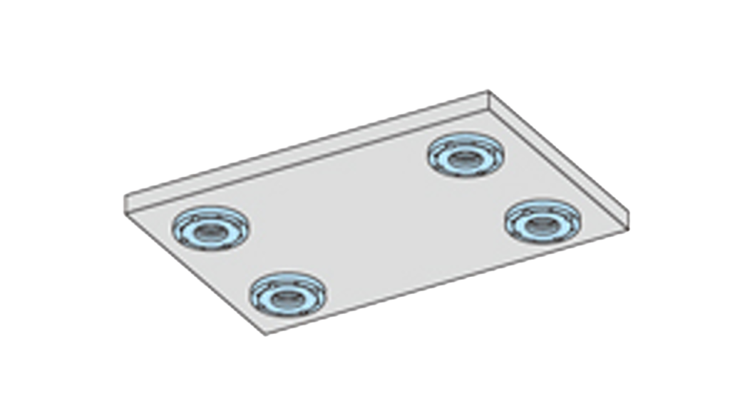 Q-LOCK ELEMENTS EMBEDDED PLATES (Flat Hydraulic) - Sumipol