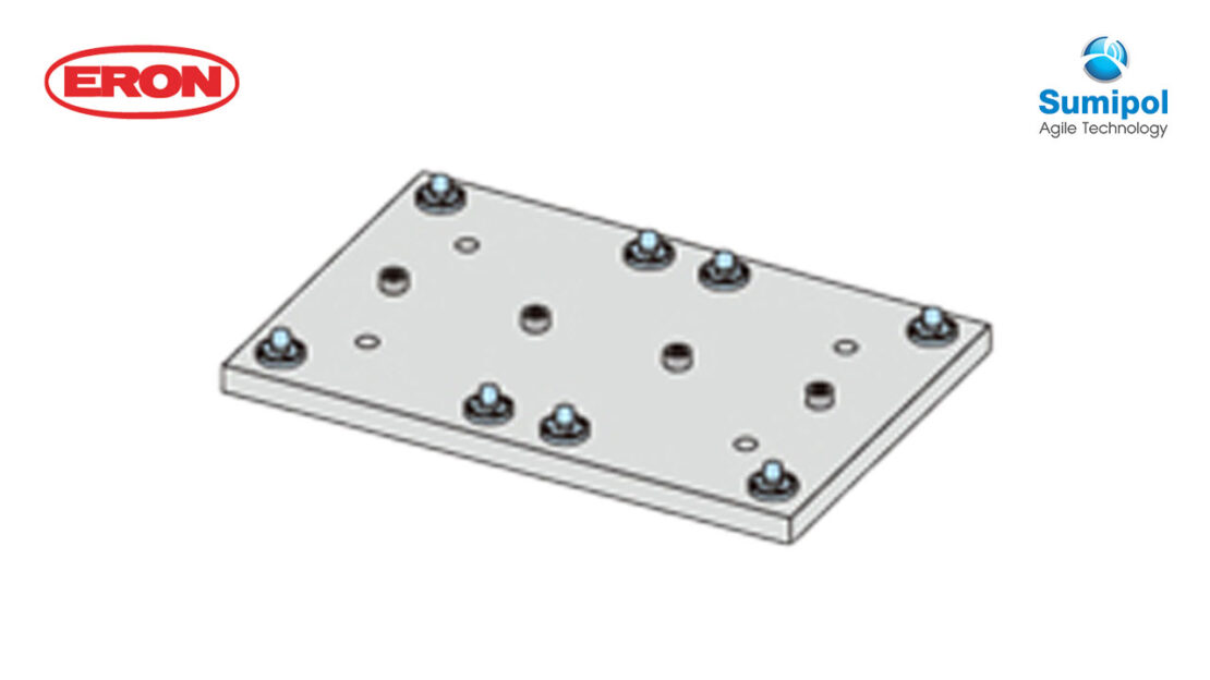 Q-LOCK ELEMENTS EMBEDDED PLATES (Screw Split Type) - Sumipol