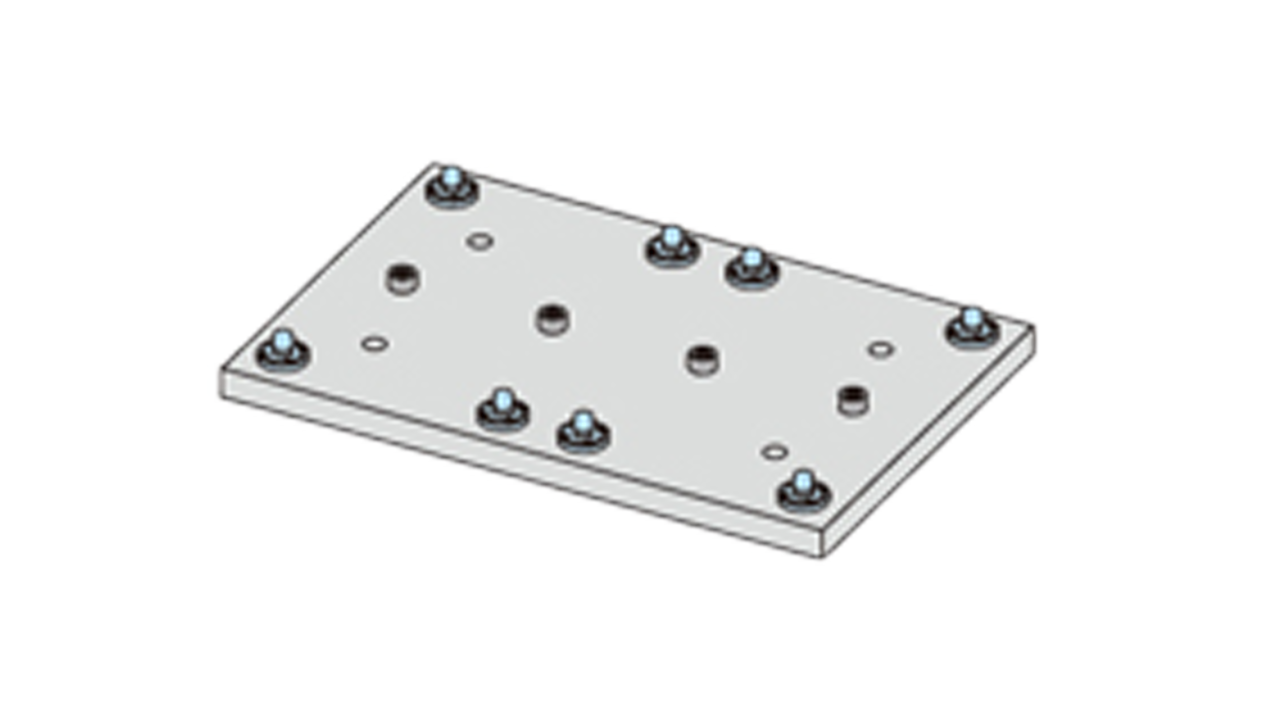 Q-LOCK ELEMENTS EMBEDDED PLATES (Screw Split Type) - Sumipol