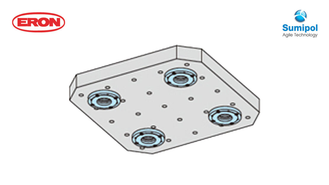 Q-LOCK ELEMENTS EMBEDDED PLATES (Tapped Hole Hydraulic Type) - Sumipol