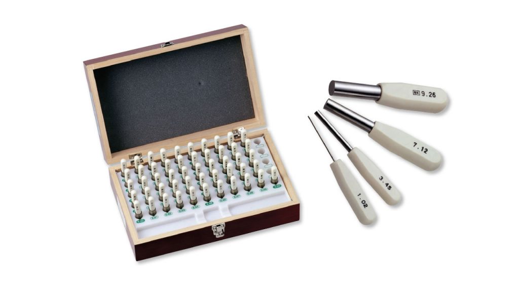 STEEL PIN GAUGE SET WITH HANDLE AG SERIES - Sumipol