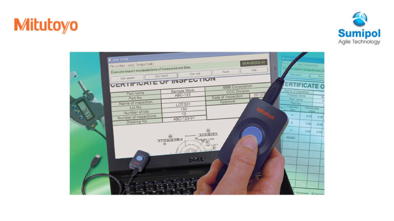 USB INPUT TOOL - เชื่อมต่อข้อมูลการวัด - Sumipol