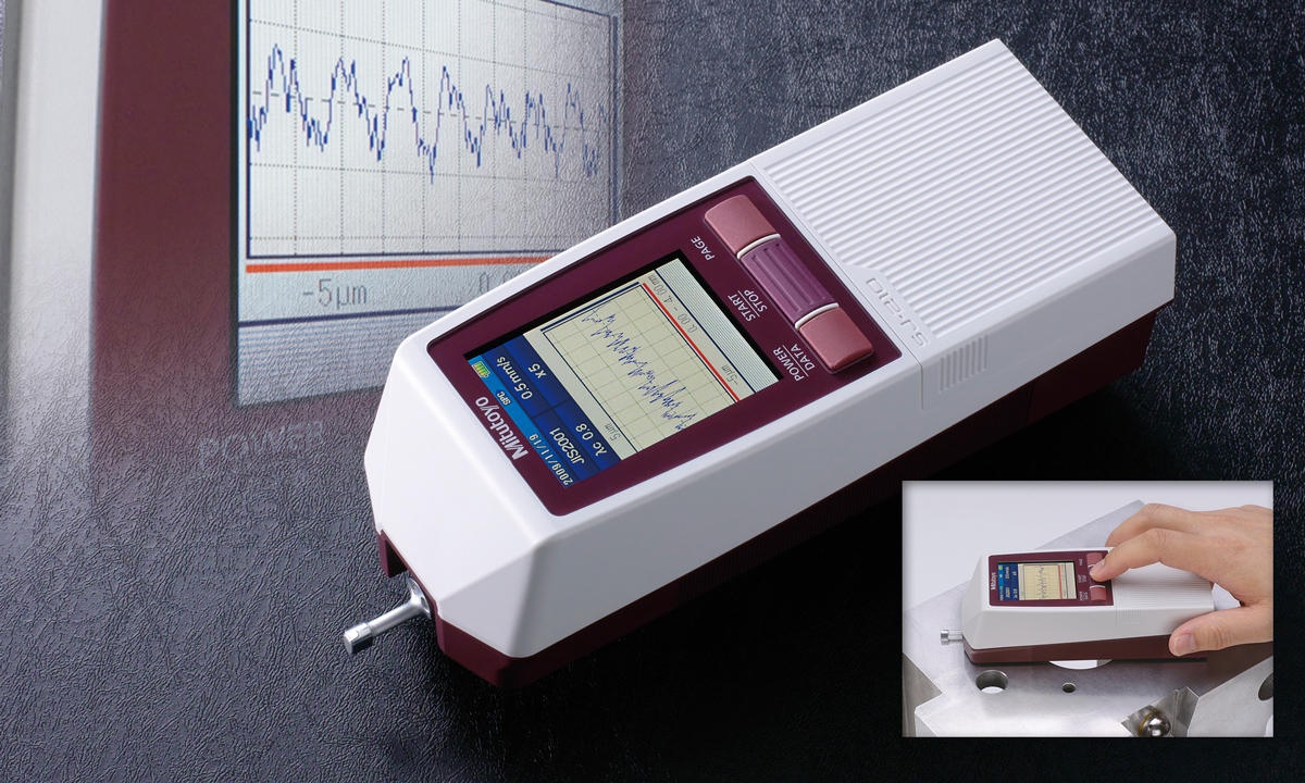 SURFTEST SJ-210 Series - Portable Surface Roughness Tester - Sumipol