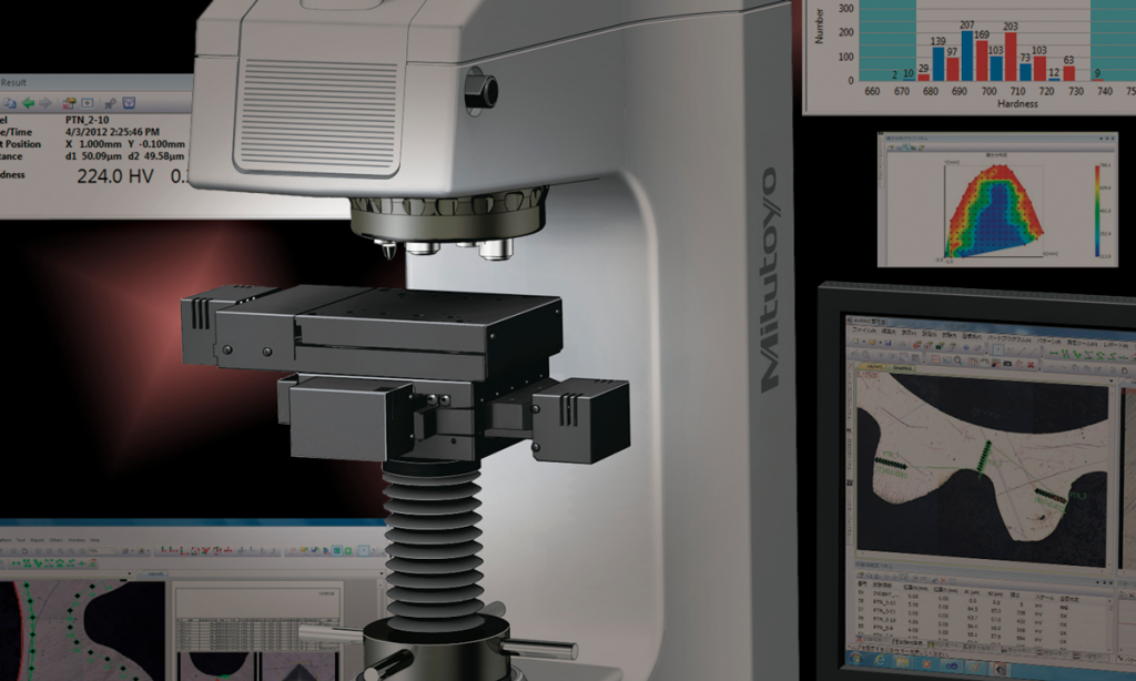 VICKERS HARDNESS TESTING - HV-100 SERIES - Sumipol