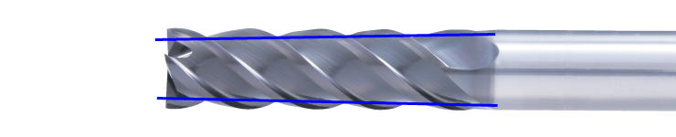 Anti-Vibration Carbide End Mill - AE-VMS - Sumipol