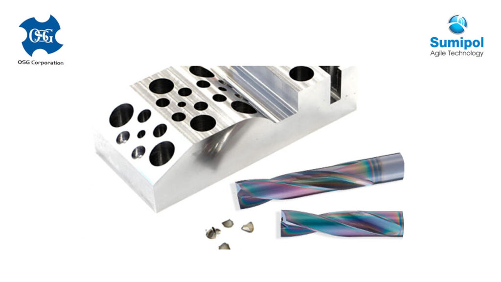 ดอกสว่านคาร์ไบด์ปลายตัด (Carbide Flat Drill) - ADF - Sumipol