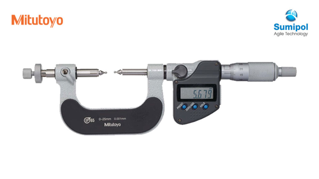 BALL ANVIL TYPE GEAR MICROMETER - Sumipol