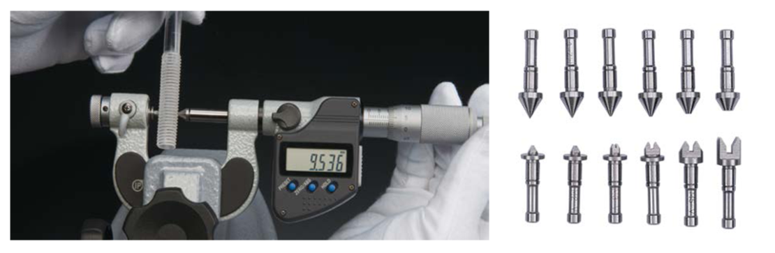 INTERCHANGEABLE TIP TYPE SCREW THREAD MICROMETER - Sumipol