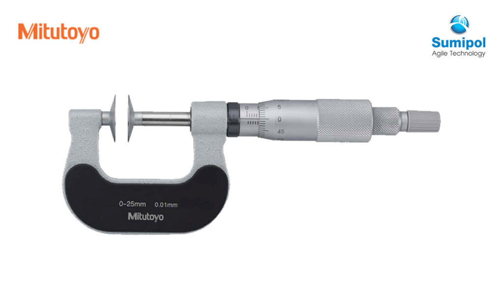NON ROTATING SPINDLE TYPE PAPER MICROMETER - Sumipol