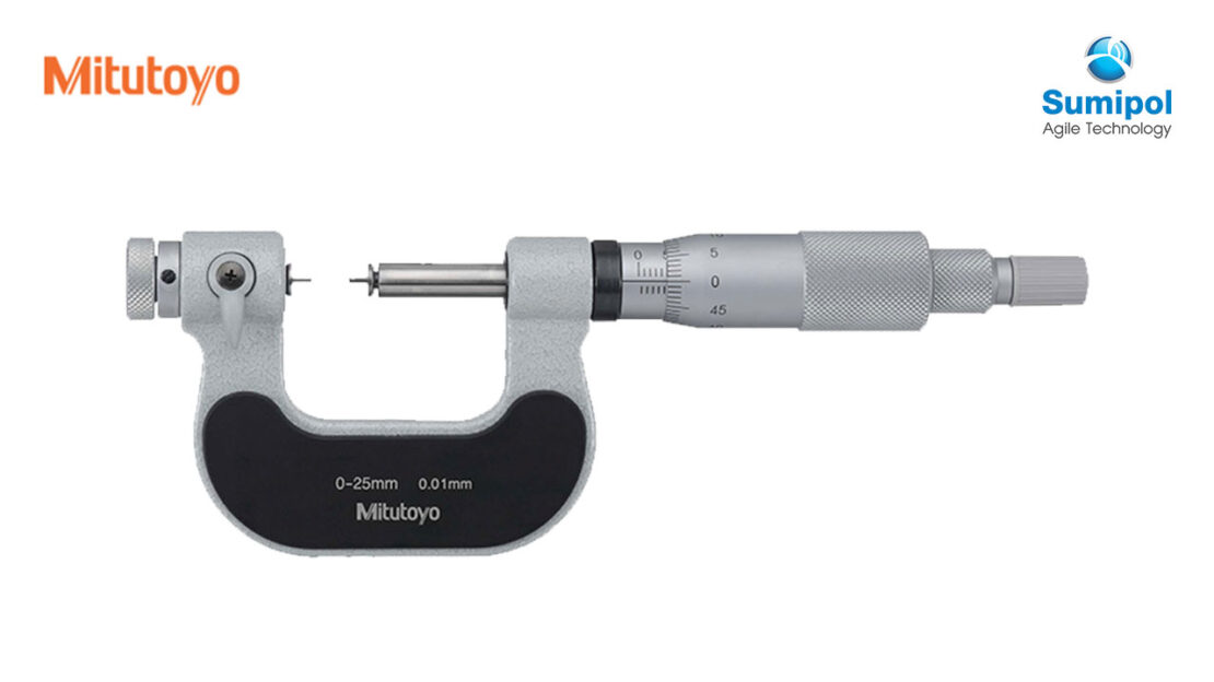 NON ROTATING SPINDLE/ INTERCHANGEABLE TYPE UNIVERSAL MICROMETER - Sumipol