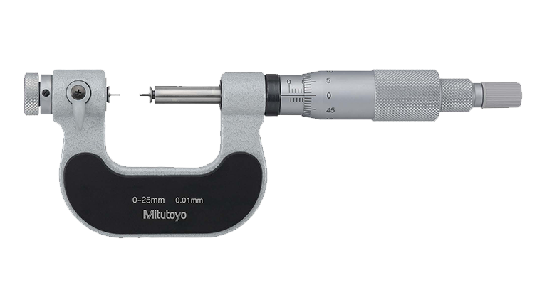 NON ROTATING SPINDLE/ INTERCHANGEABLE TYPE UNIVERSAL MICROMETER - Sumipol