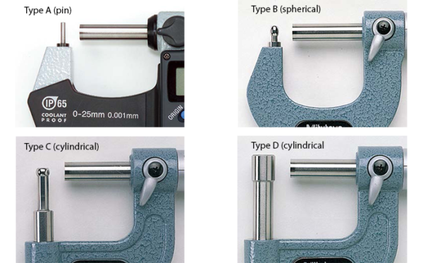 ไมโครมิเตอร์ วัดความหนาท่อ - Spherical and Cylindrical Anvil Type - Sumipol