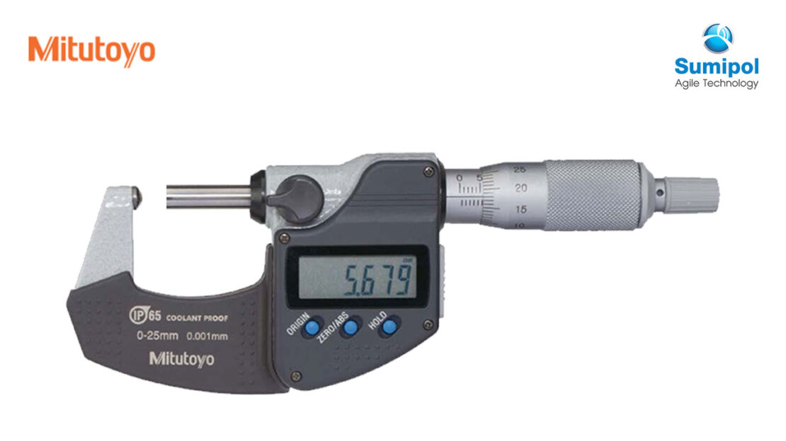 SPHERICAL-FLAT ANVIL TYPE MICROMETER - Sumipol