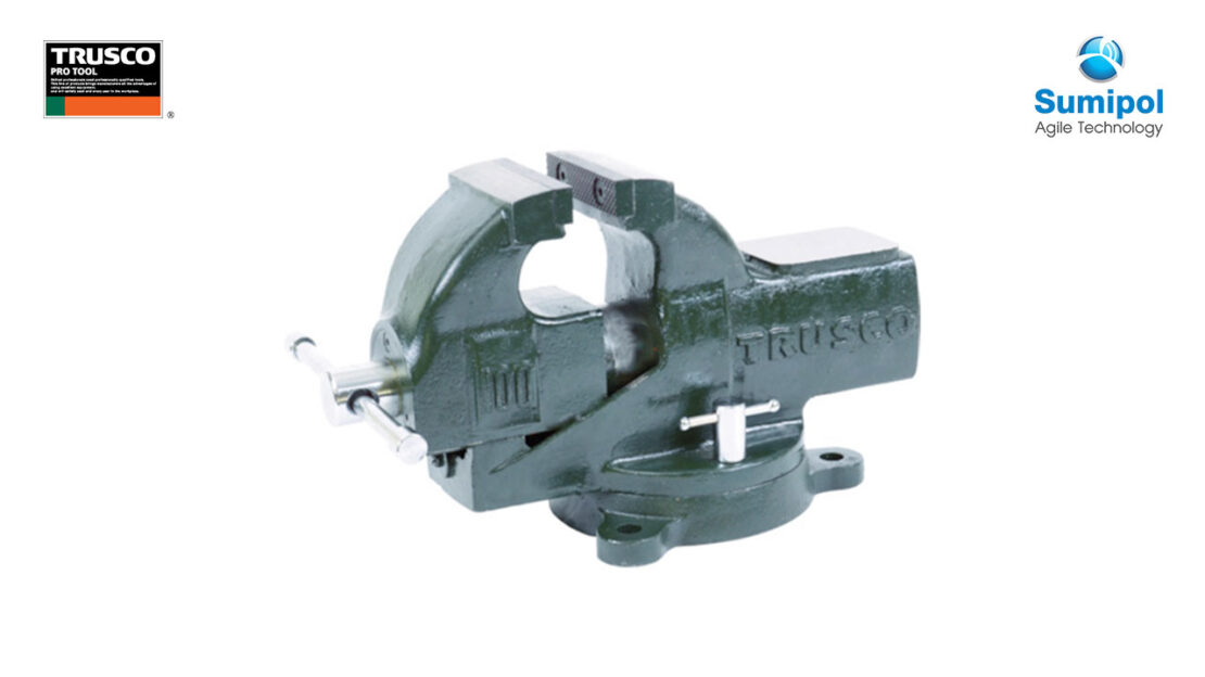 Upright Vise with a turntable - ปากกาจับชิ้นงาน พร้อมฐานหมุน - Sumipol