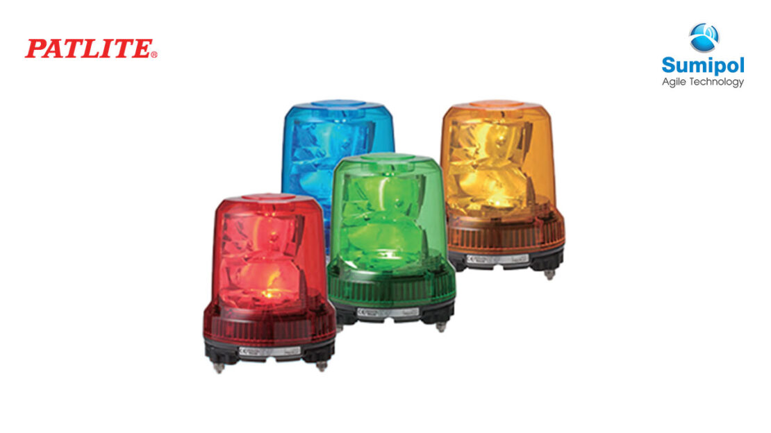 RLR LED ขนาด 162 มม. สัญญาณไฟหมุนขนาดใหญ่ - Sumipol