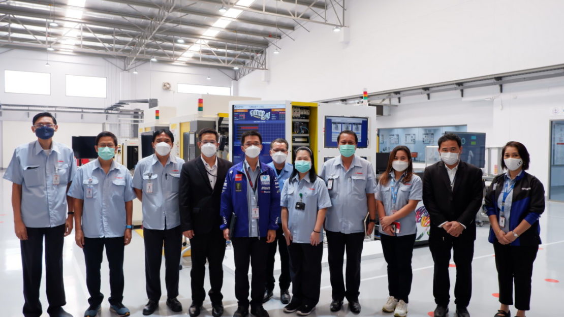 บริษัท ไทยยามาฮ่ามอเตอร์ จำกัด พร้อมคณะ เข้าเยี่ยมชม Learning Factory สถาบัน SIMTec - Sumipol