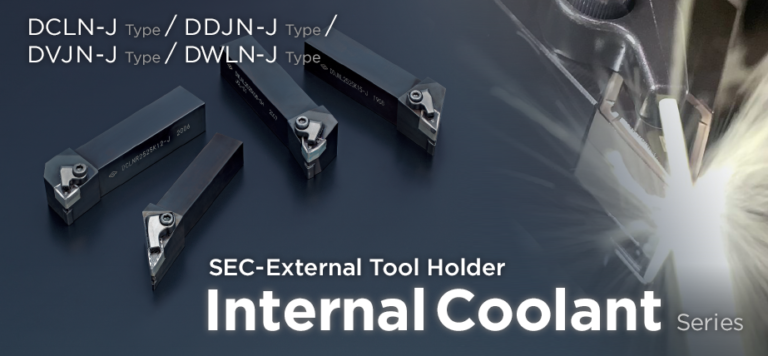 Internal Coolant Holders SEC-External Tool Holder Series - Sumipol