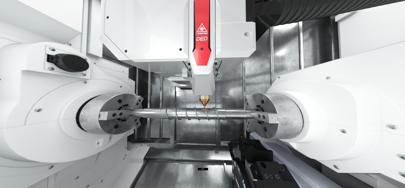 LASERTEC 3000 DED hybrid เครื่องไฮบริด 5 แกน Mill-Turn & DED โดย DMG ...