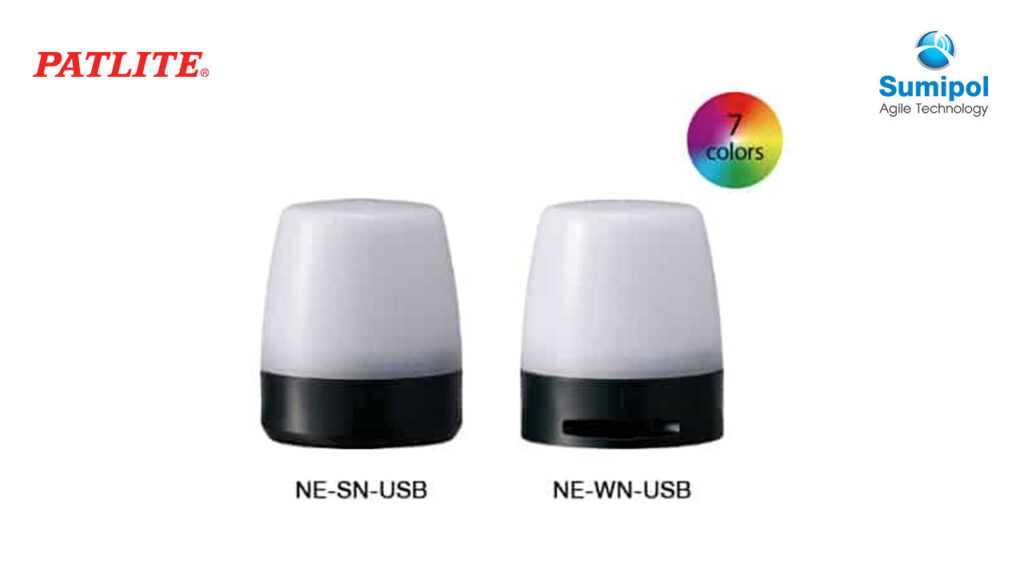 NE-USB - USB Controlled Multicolor Signal Beacon - Sumipol