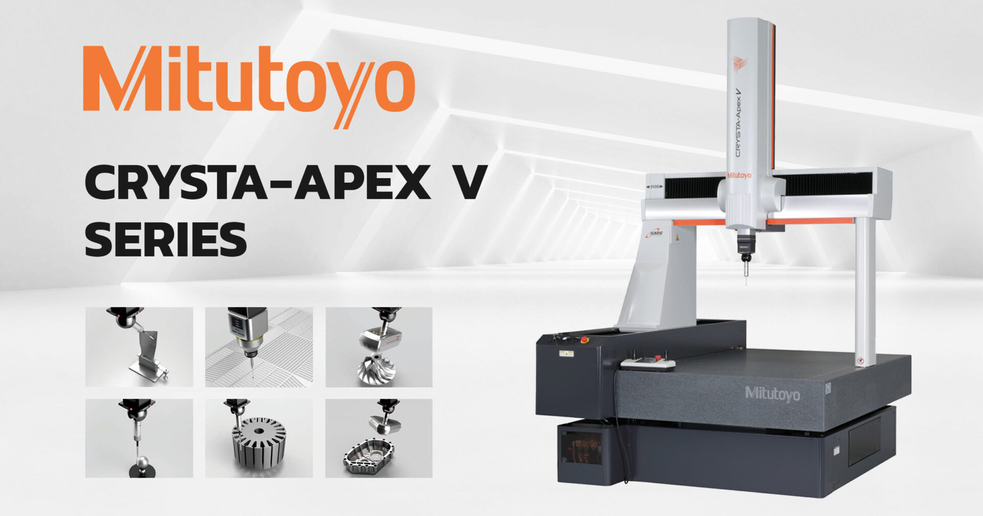 CNC CMM CRYSTA-Apex V Series เครื่องวัดขนาด 3 มิติ รุ่นใหม่!! - Sumipol