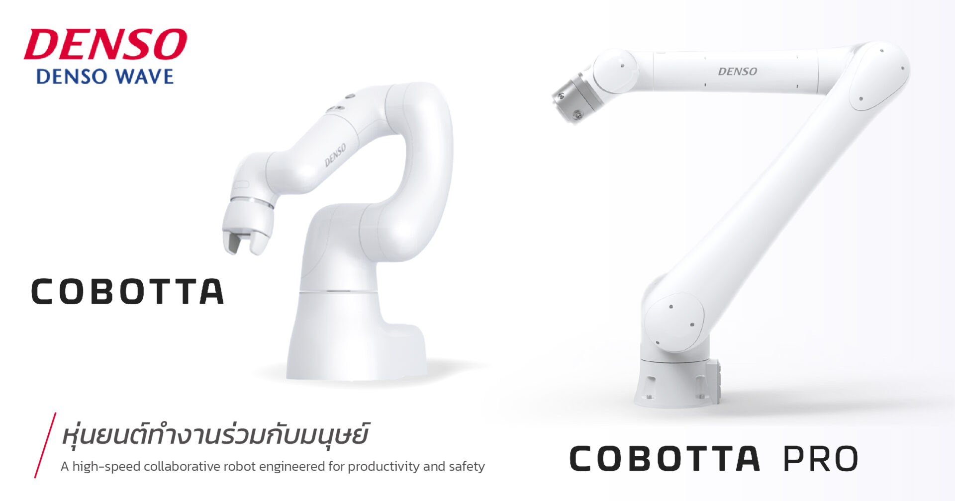 Cobotta หุ่นยนต์ทำงานร่วมกันกับมนุษย์จาก DENSO