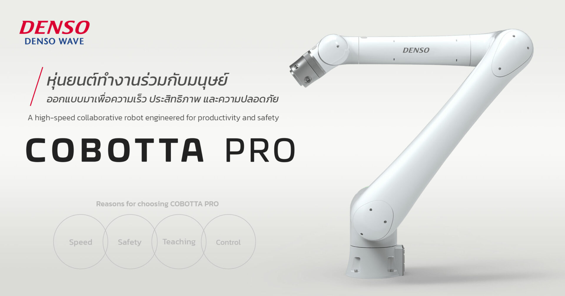 DENSO - COBOTTA PRO - Sumipol