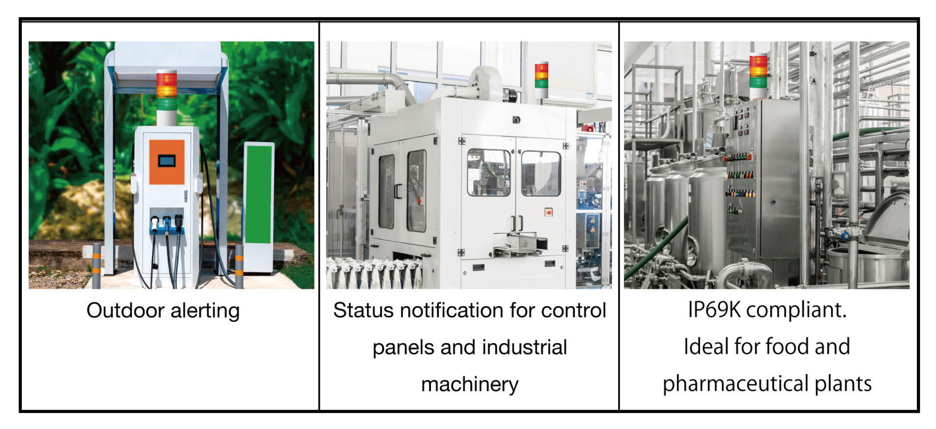 LR10 Series - ไฟสัญญาณเตือนแบบชั้นขนาดใหญ่ - Sumipol