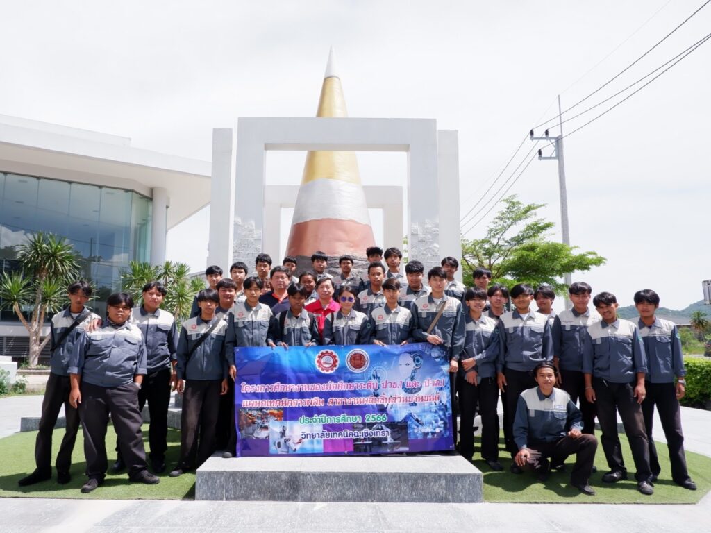 SIMTEC ต้อนรับคณะครูนักเรียน วิทยาลัยเทคนิคฉะเชิงเทรา - Sumipol