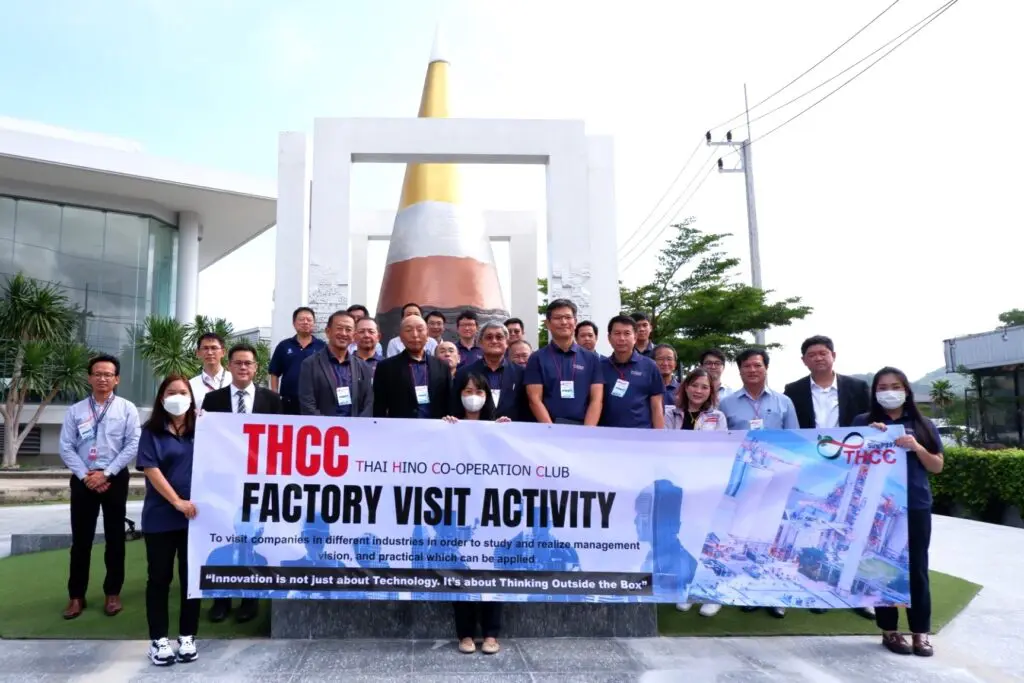 SIMTEC ต้อนรับคณะชมรมความร่วมมือไทย-ฮีโน่ (THCC) - Sumipol