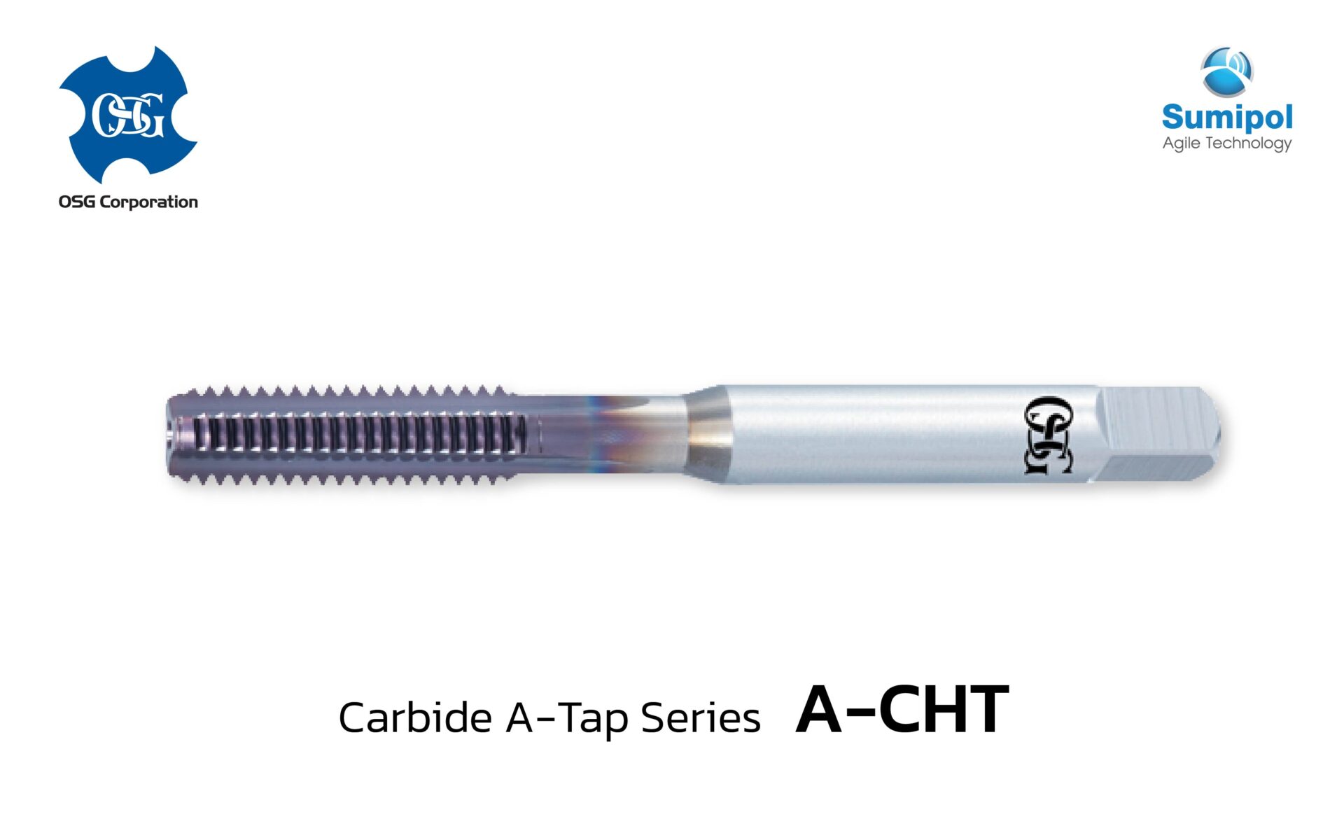 A-CHT - ดอกต๊าปคาร์ไบด์ Carbide A-Tap Series - Sumipol