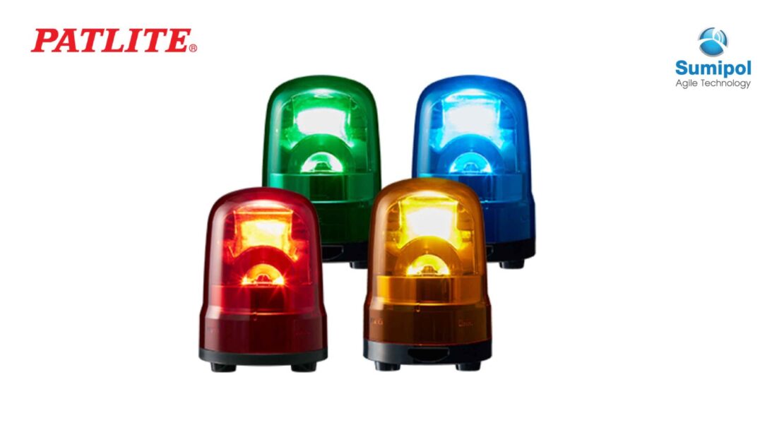 PATLITE - SKS/SKH/SKP - ไฟสัญญานเตือน แบบหมุน - Sumipol