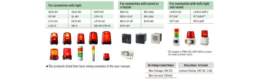 PATLITE - Wireless control unit WIO series - Sumipol
